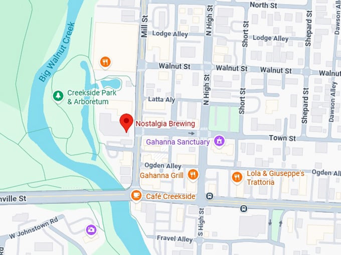 16. nostalgia brewing map