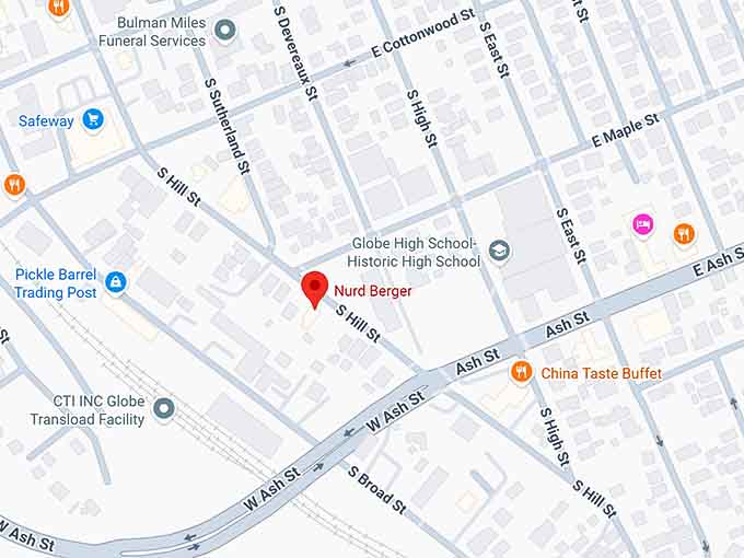 nurd berger map