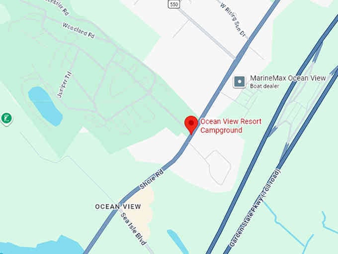16. ocean view resort campground map