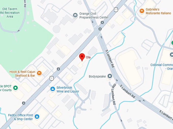 16. ola restaurant map