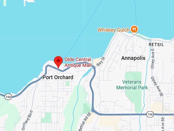 16. olde central antique mall inc map