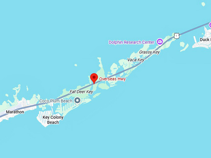 16. overseas highway map