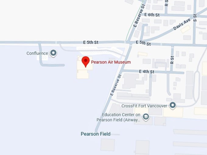 16. pearson air museum map