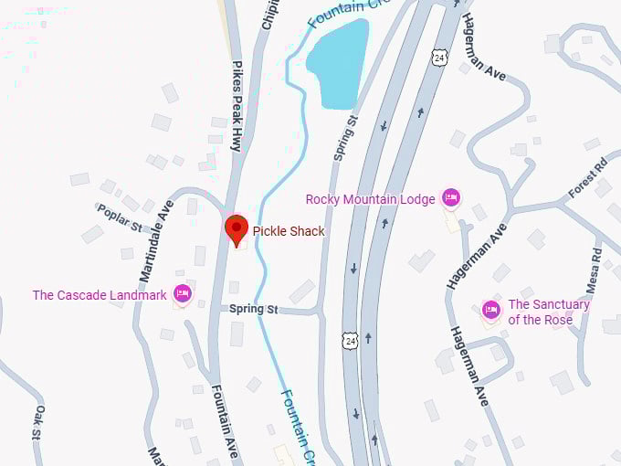 16. pickle shack map