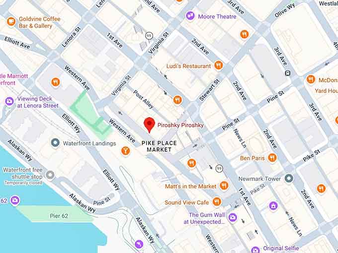 16. piroshky piroshky (1908 pike pl) map