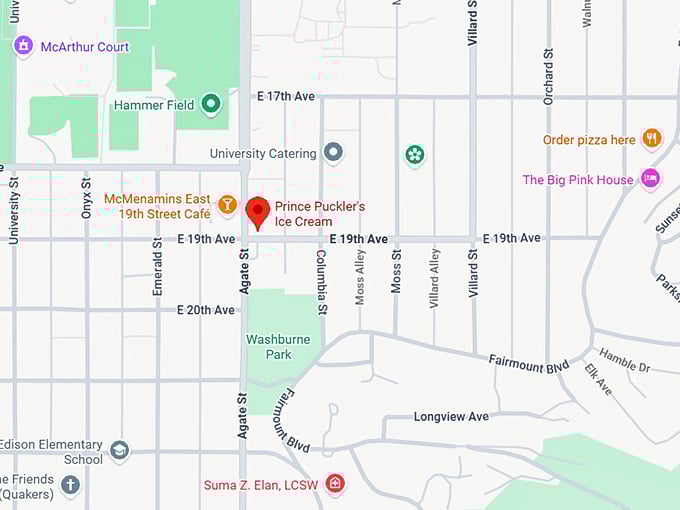16. prince puckler's ice cream map