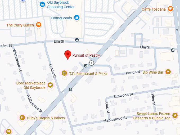 16. pursuit of pastry map