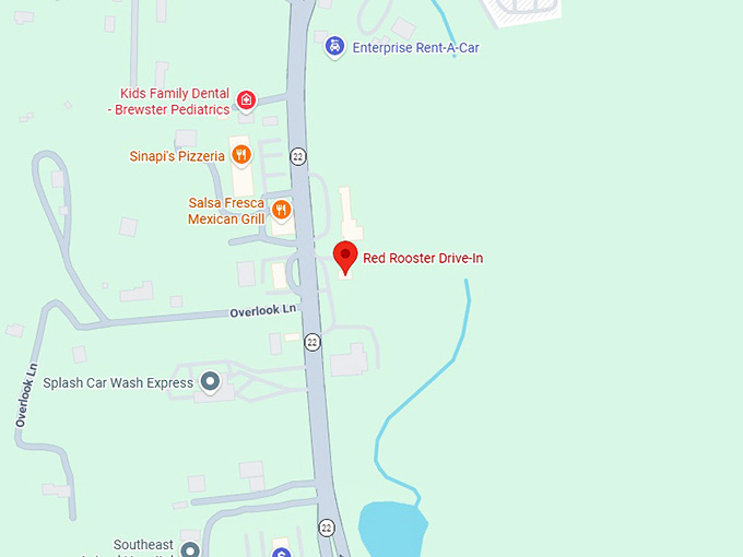 16. red rooster drive in map