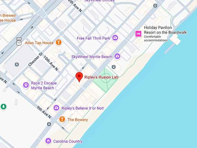 16. ripley's illusion lab map