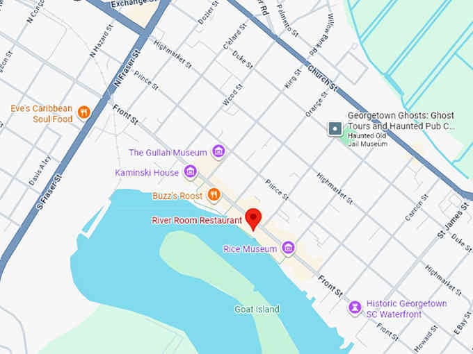 16. river room restaurant map