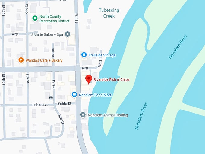 riverside fish n' chips map