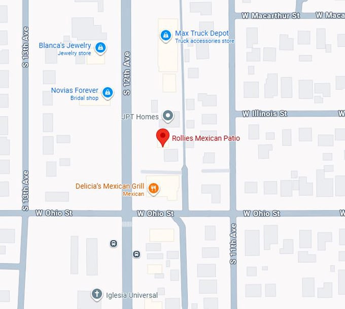 16. rollies mexican patio map