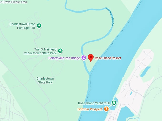 16. rose island resort map