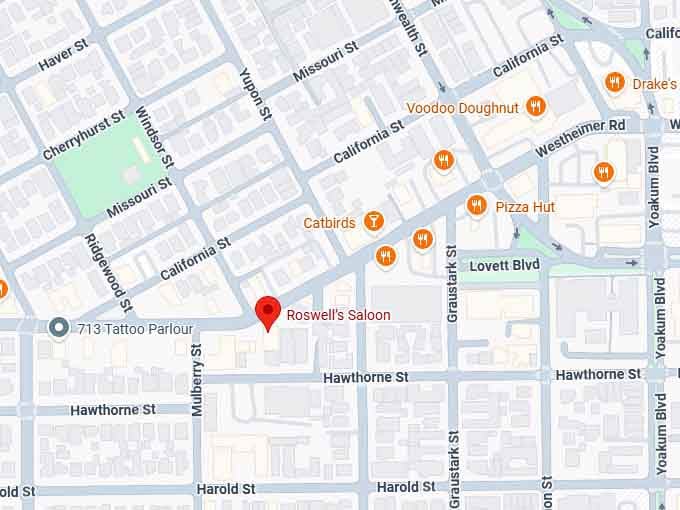 16. roswell&rsquo;s saloon map