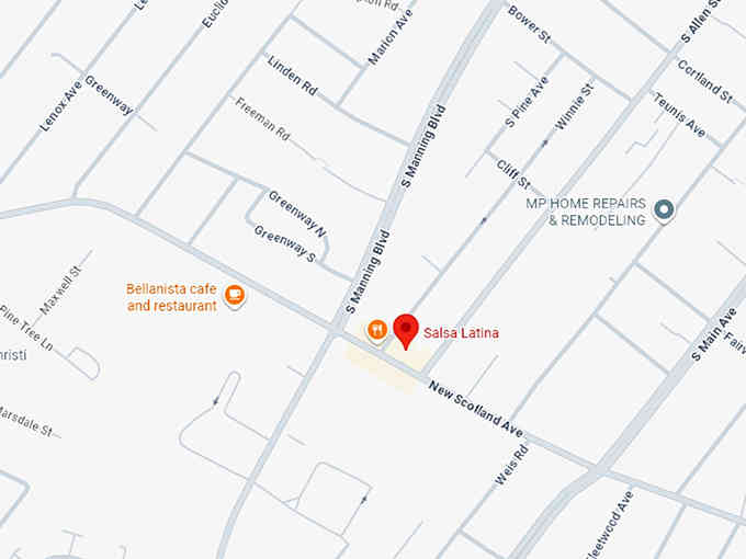 16. salsa latina map