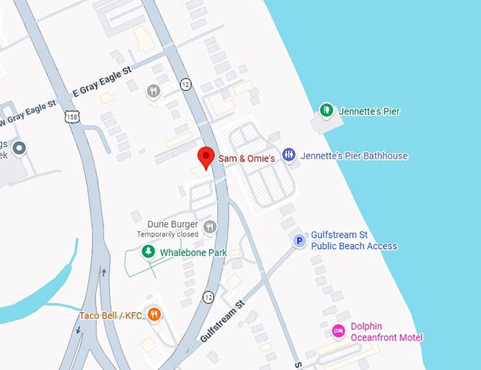 16. sam & omie&rsquo;s map