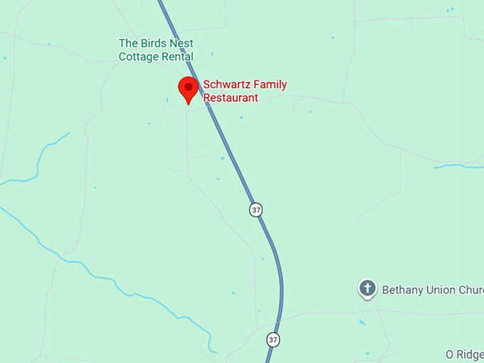 16. schwartz family restaurant map