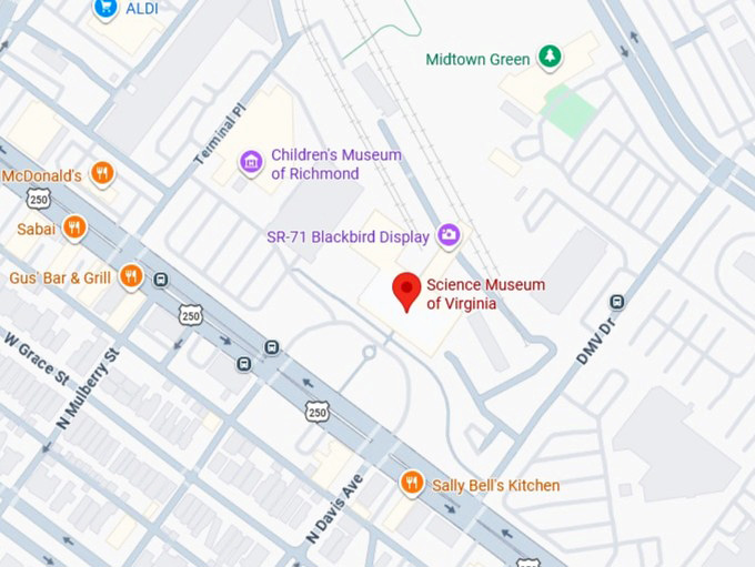 16. science museum of virginia map