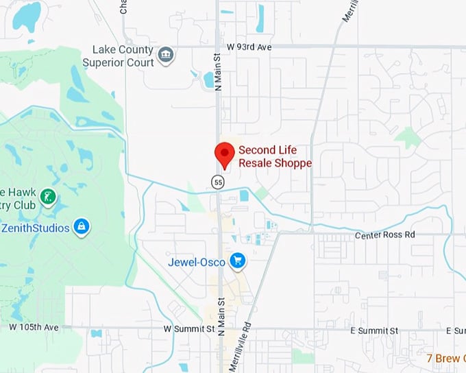 16. second life resale shoppe map