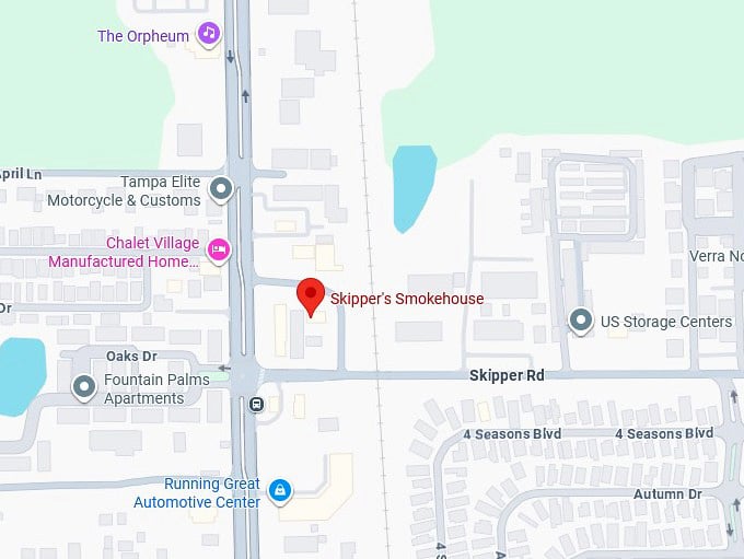 16. skipper's smokehouse's map