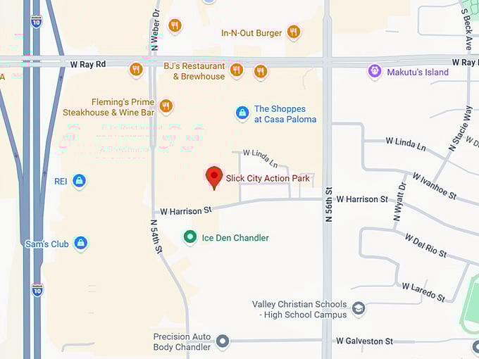 16. slick city action park map