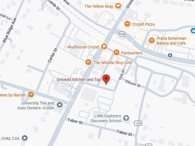 16. smoked kitchen & tap map