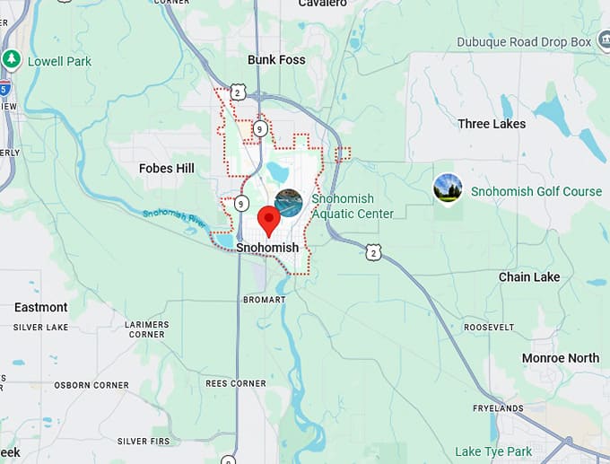 16. snohomish map