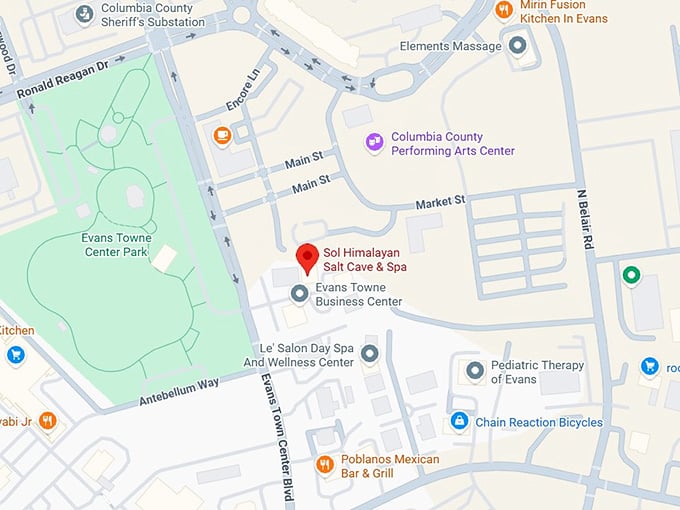 16. sol himalayan salt cave & spa map