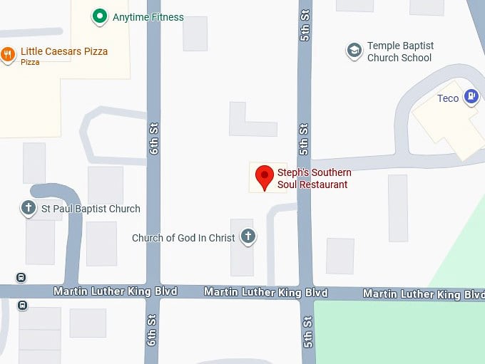 16. steph's southern soul restaurant's map