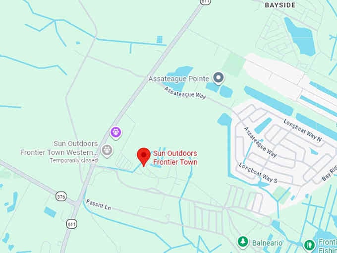 16. sun outdoors frontier town map