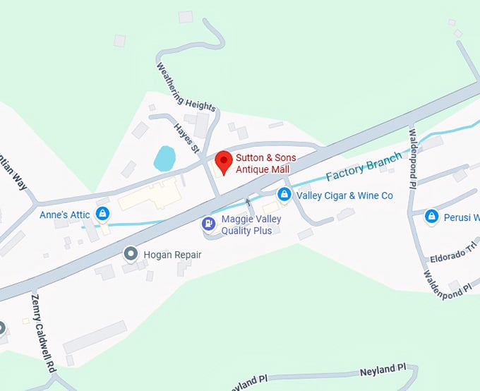 16. sutton & sons antique mall map