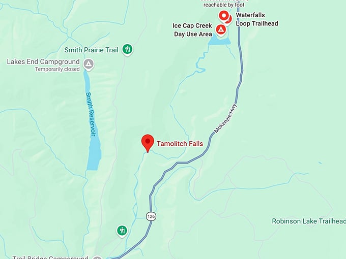 16. tamolitch falls map