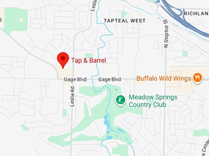 16. tap & barrel map