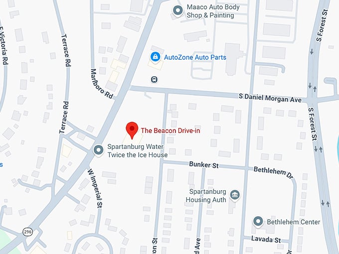 16. the beacon drive in map