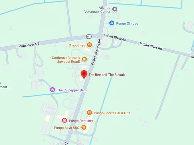 16. the bee and the biscuit map