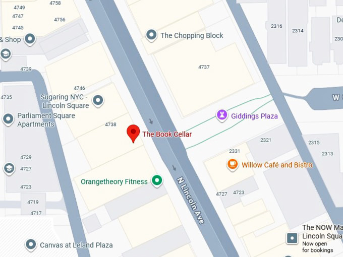 16. the book cellar map