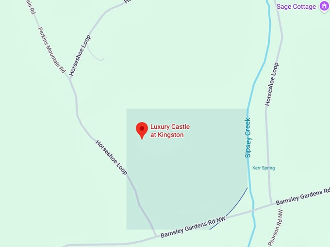 16. the castle in kingston map