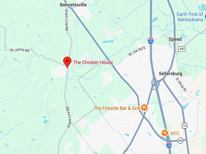 16. the chicken house map