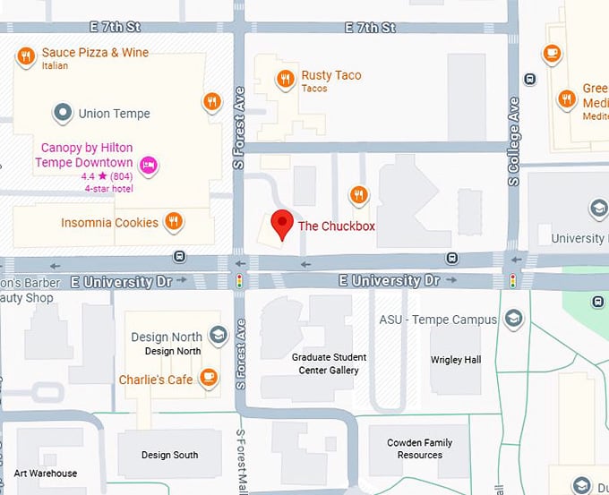 16. the chuckbox map