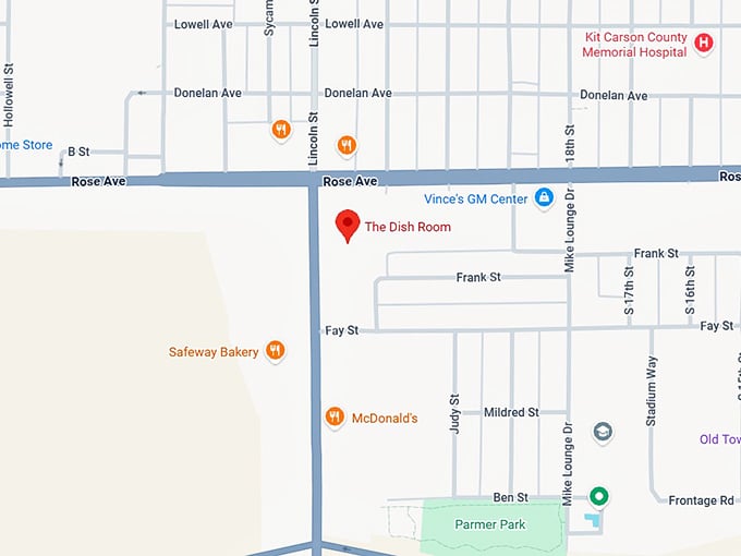 16. the dish room map