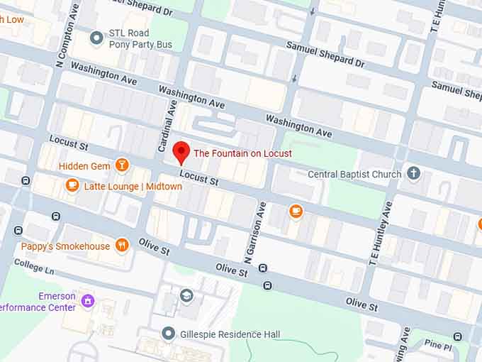 16. the fountain on locust map