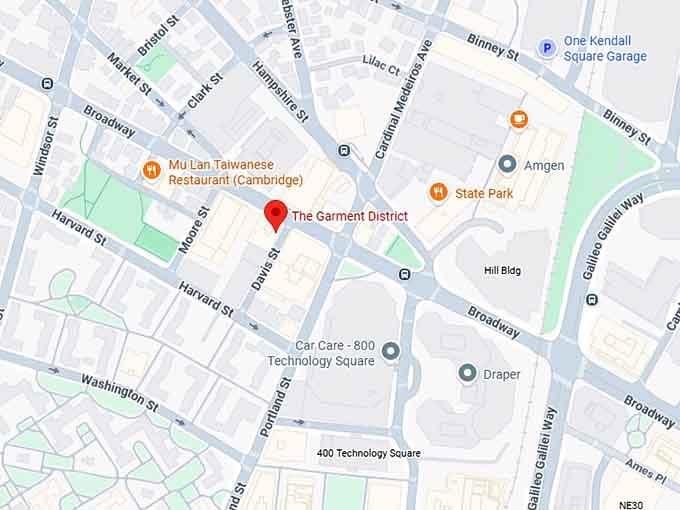 16. the garment district map