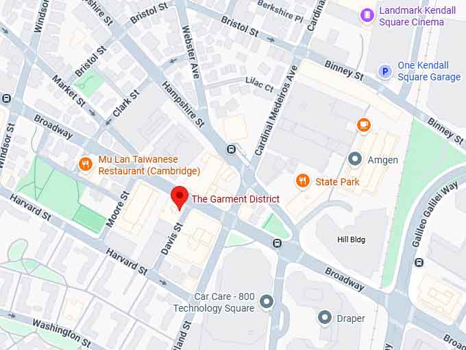 16. the garment district map