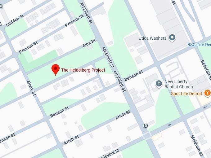 16. the heidelberg project map