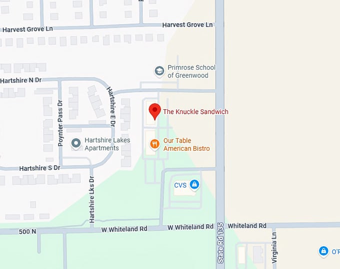 16. the knuckle sandwich map