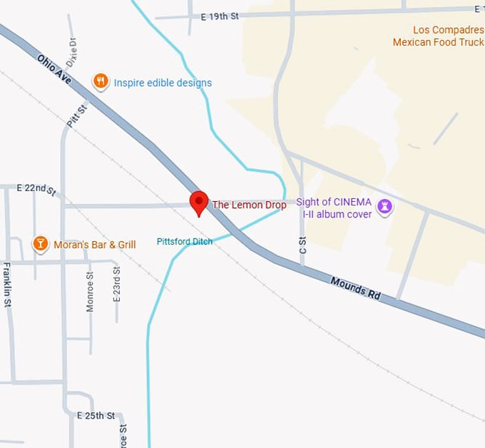 16. the lemon drop map