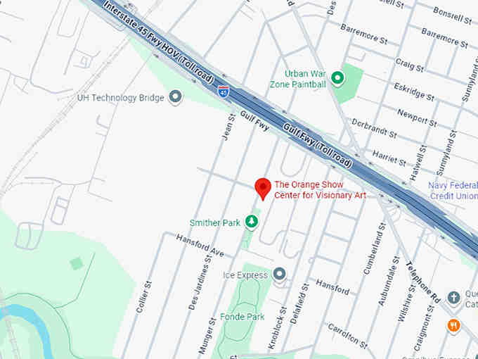 16. the orange show center for visionary map