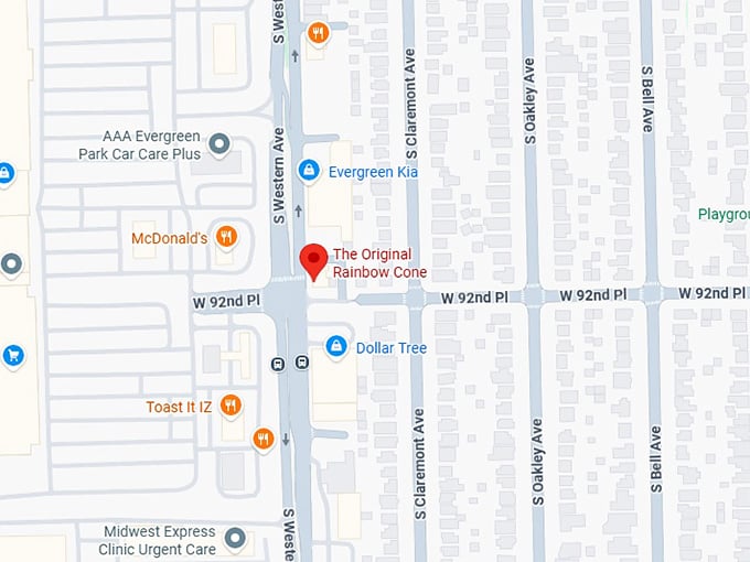 16. the original rainbow cone map