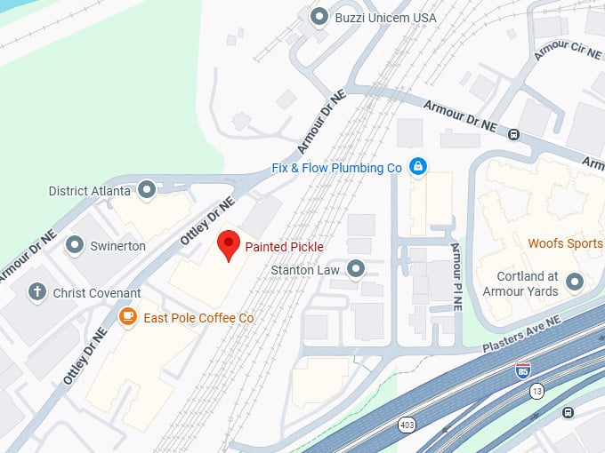 16. the painted pickle map