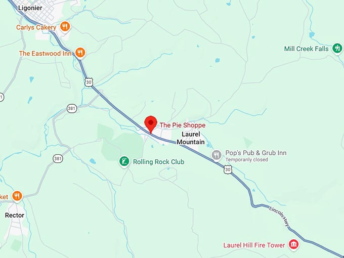 16. the pie shoppe map